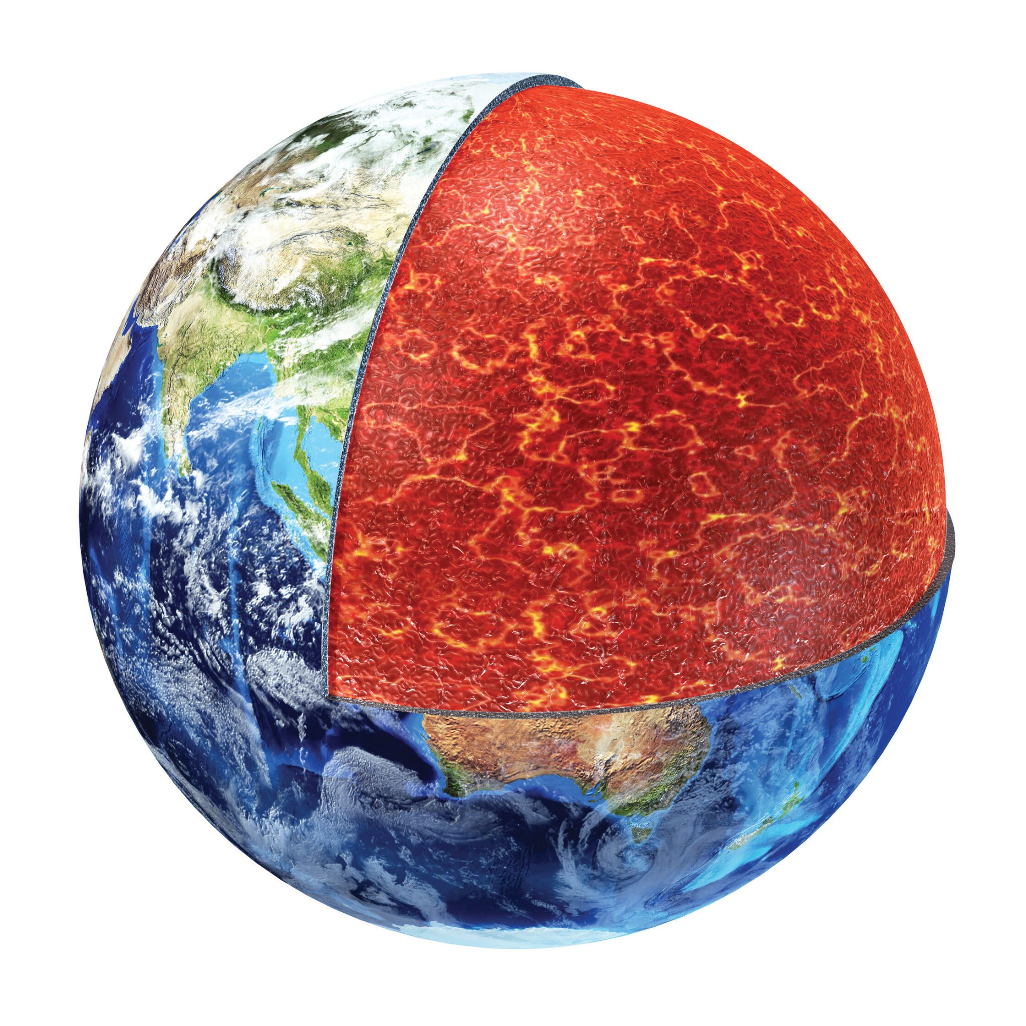 Scientists discover a molten rock layer hidden beneath the Earth’s ...